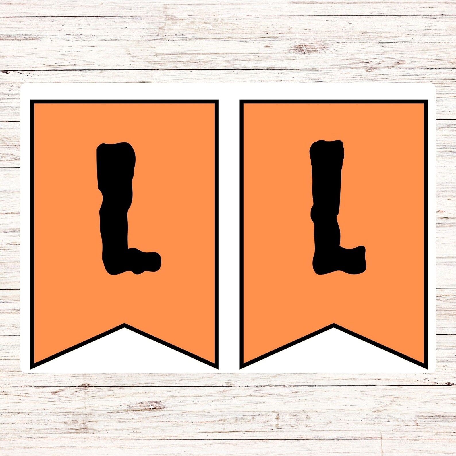 Halloween Bunting Printable, Halloween Printable DIY Bunting Banner ...