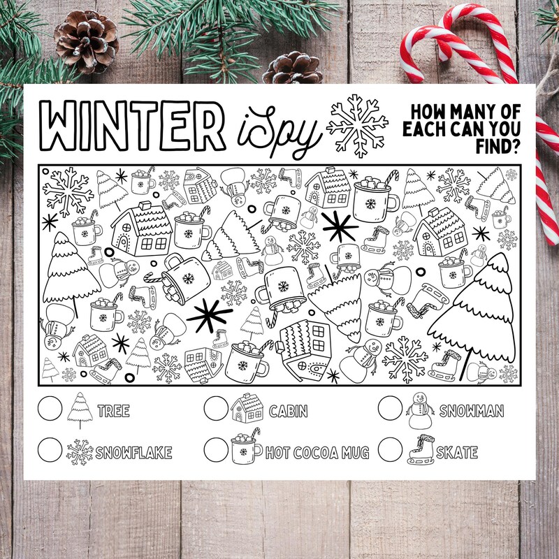 Winter Placemats - Etsy