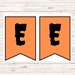 Halloween Bunting Printable, Halloween Printable DIY Bunting Banner ...