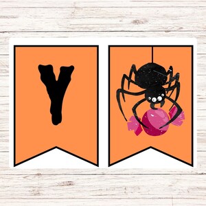 Halloween Bunting Printable, Halloween Printable DIY Bunting Banner ...