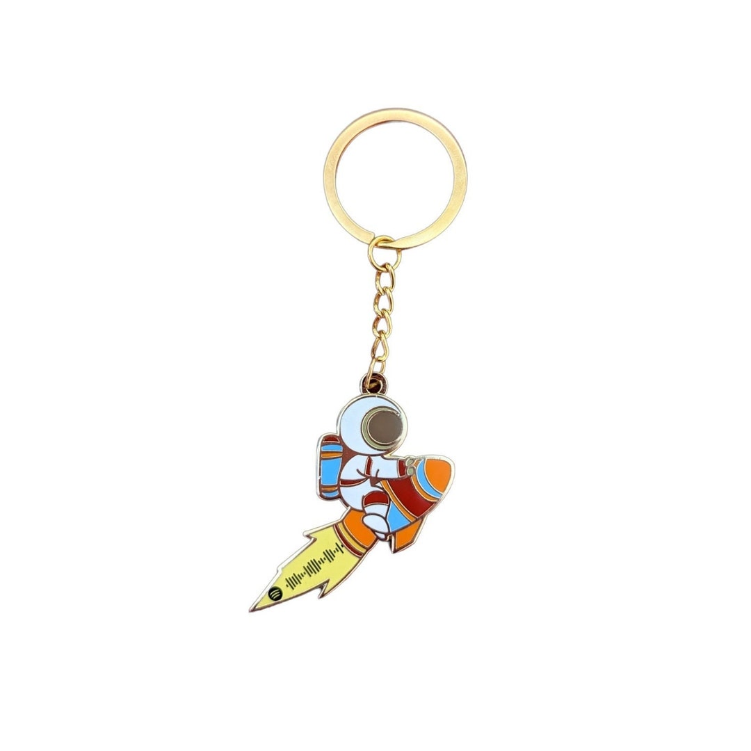 Rocketman - Space & Music Keychain - Sir Elton's "rocketman" (scan and ...
