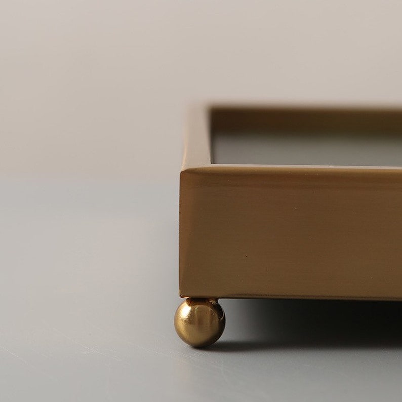 Dark Green Leather Tray and Tissue Box - Etsy