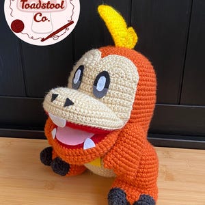 Fuecoco Crochet Pattern - Etsy