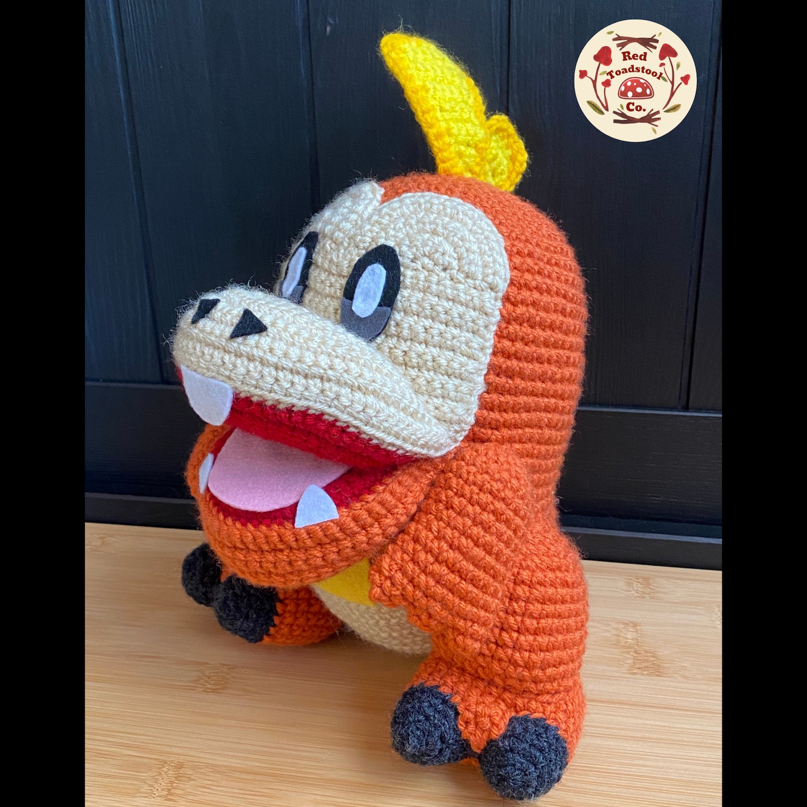 Fuecoco Crochet Pattern - Etsy