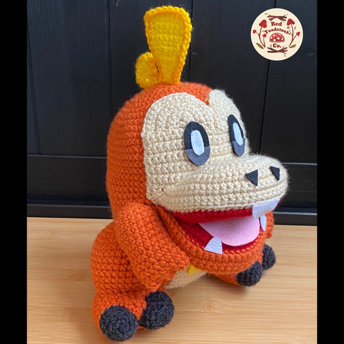 Fuecoco Crochet Pattern - Etsy