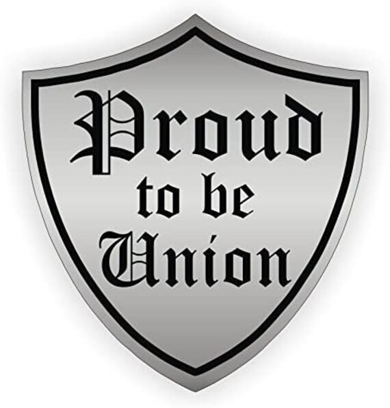 Proud to be Union Hard Hat Sticker / Helmet Decal Label Lunch | Etsy