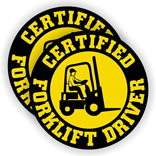Forklift Sticker Decal - Etsy