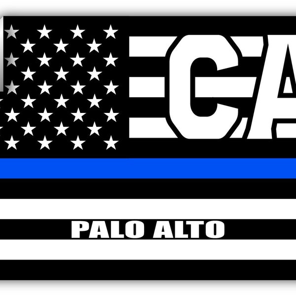 Palo Alto Flag - Etsy
