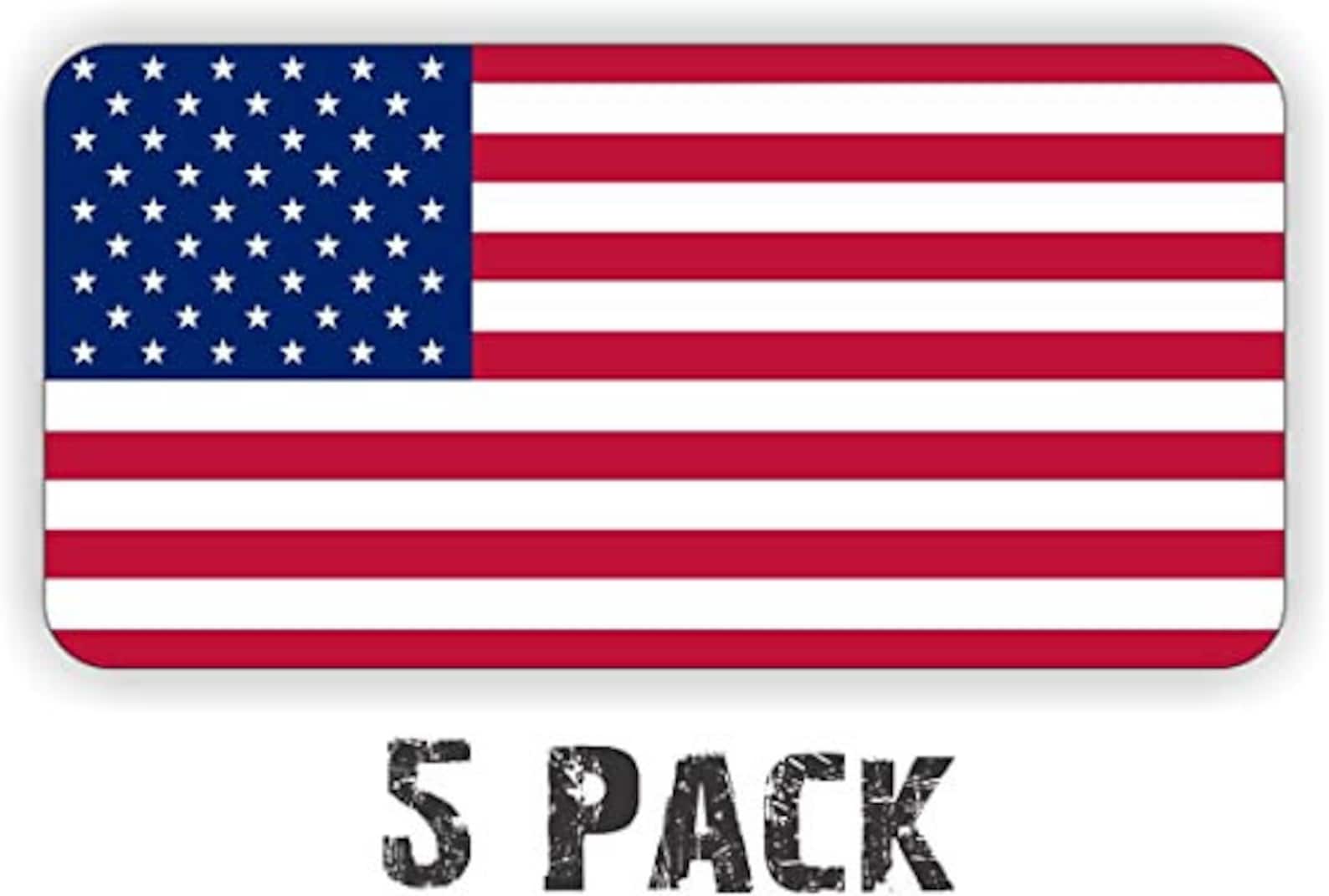 5 Pack American Flag Hard Hat Stickers Decals Labels Tool - Etsy