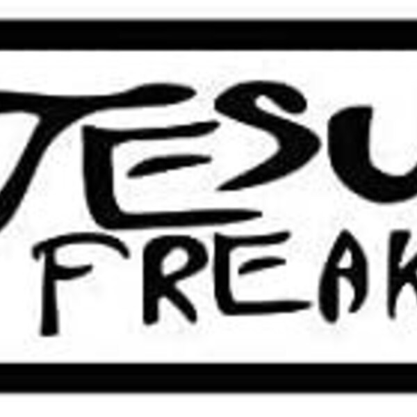 Jesus Freak Sticker - Etsy