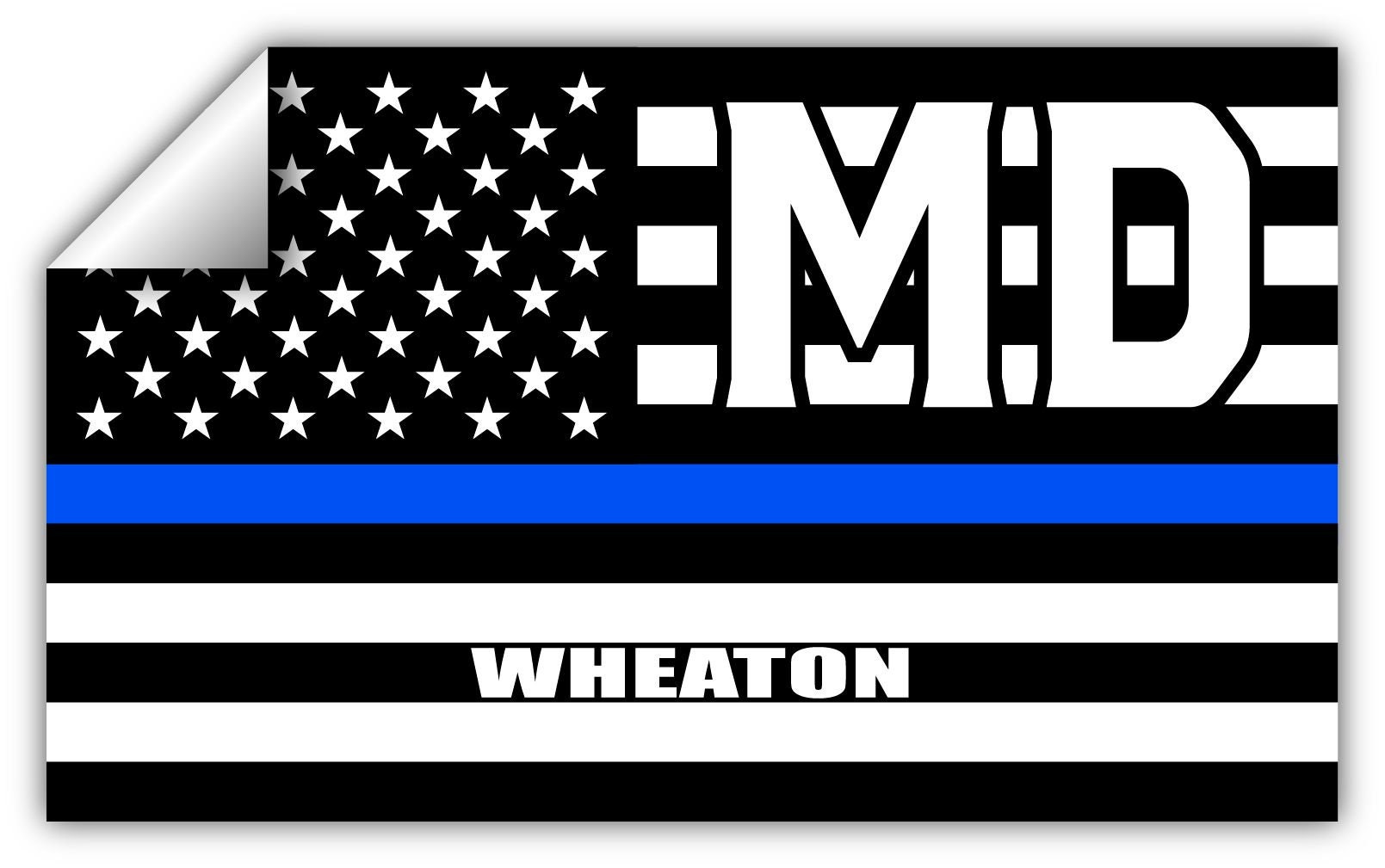 Wheaton MD Maryland Montgomery County Thin Blue Line Stealthy Etsy wheaton-md-maryland-montgomery-county-thin-blue-line-stealthy-etsy