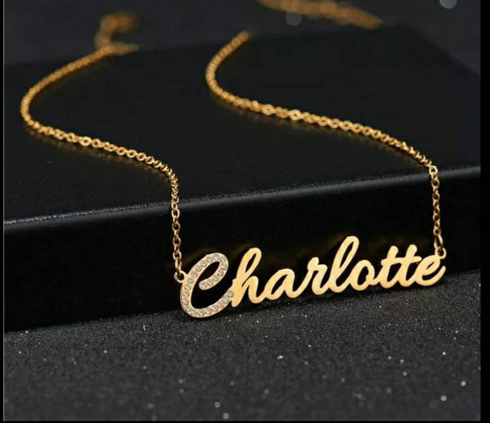 20 Font Styles Customized Stainless Steel Name Necklace | Etsy