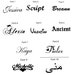 20 Font Styles Customized Stainless Steel Name Necklace Personalized ...