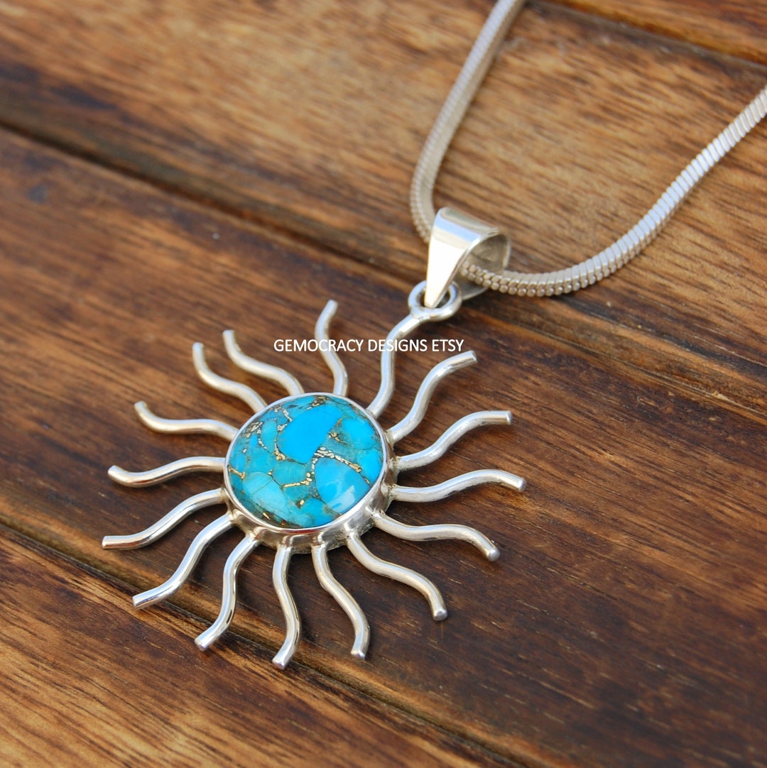 Sun Pendant . the Sunshine Pendant . 925 Sterling Silver - Etsy