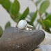 Very Peaceful White Quartz Ring, 925 Sterling Silver Ring, Quartz Ring ...