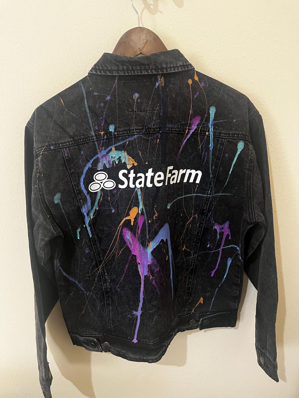 Custom Company Splatter Paint Jacket. - Etsy
