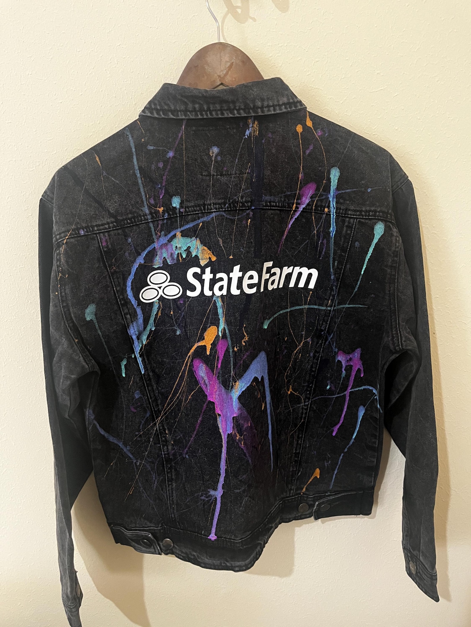 Custom Company Splatter Paint Jacket. - Etsy