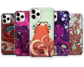 Octopus Iphone Case | Etsy