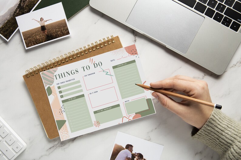Printable Things to Do — PDF >to Do Planner — Action Lists — Instant ...
