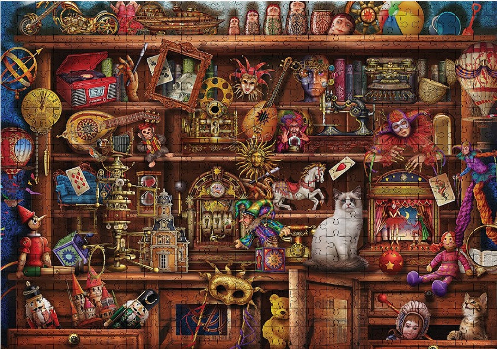 3000 Piece Jigsaw Puzzle Jigsaw Puzzle For Adults Colorful Etsy