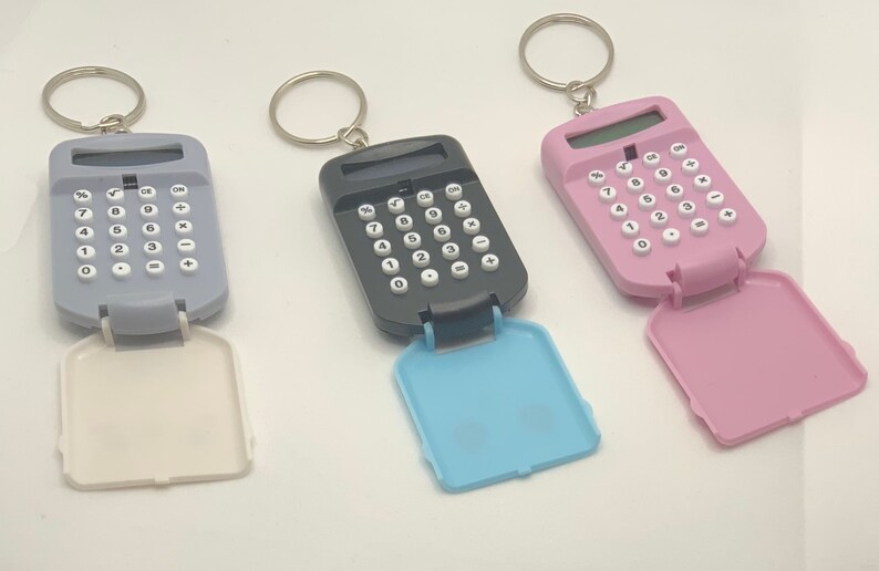 Mini Keychain Calculator - Etsy