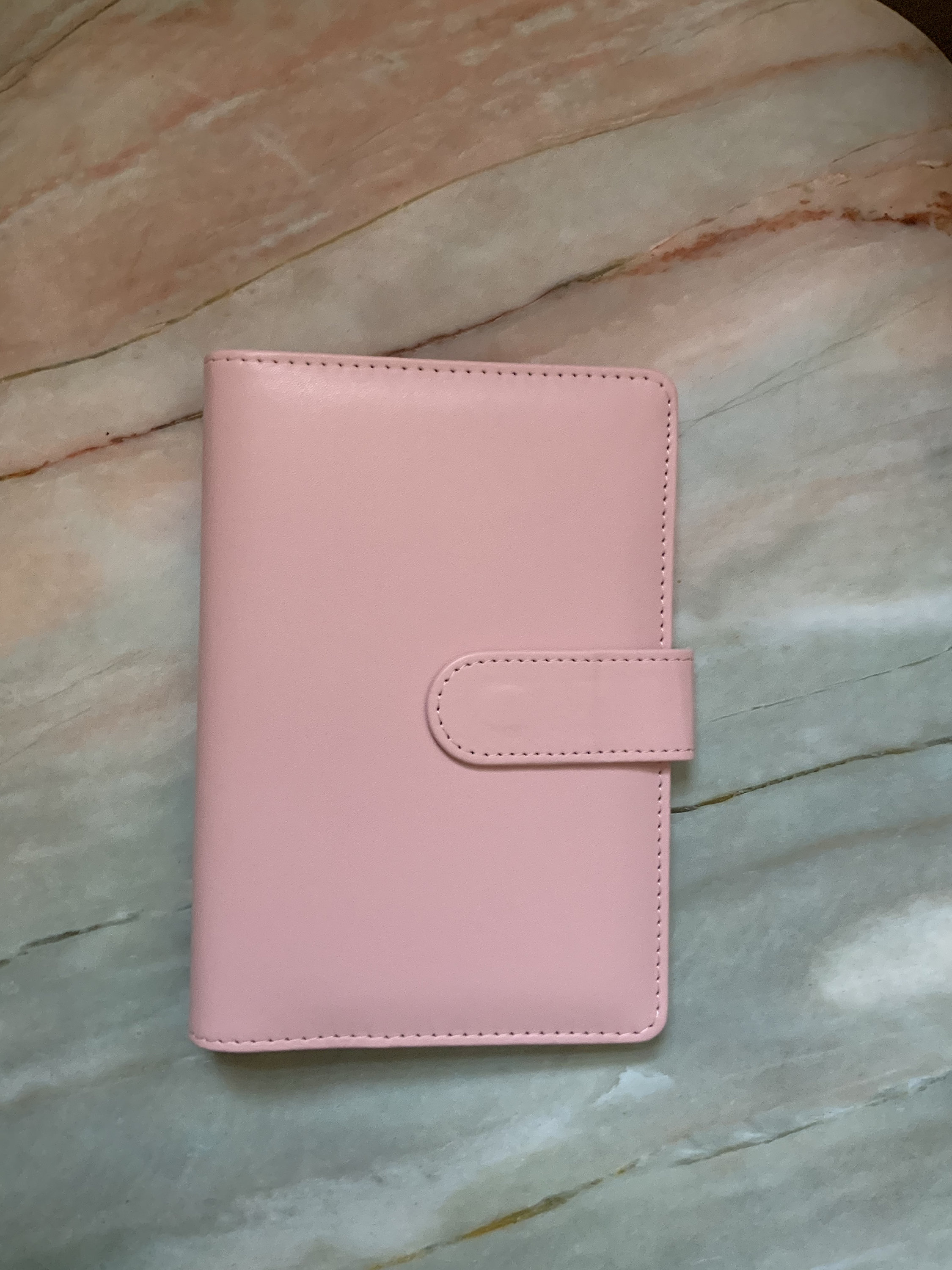 Blank A6 Faux Leather Budget Binders With Optional Mini Calculator - Etsy