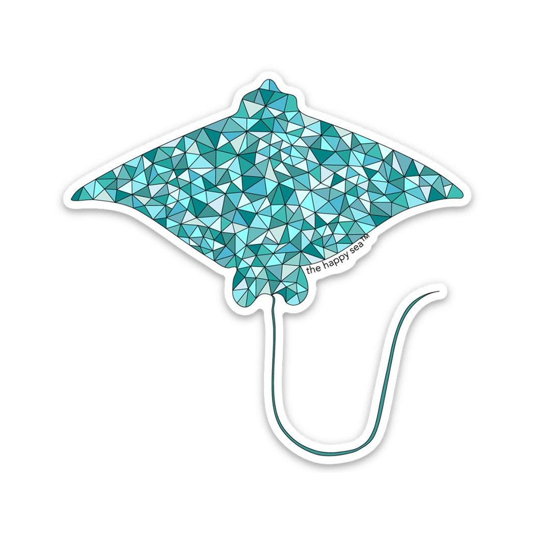 The 3.5" Stingray Vinyl Sticker - Etsy