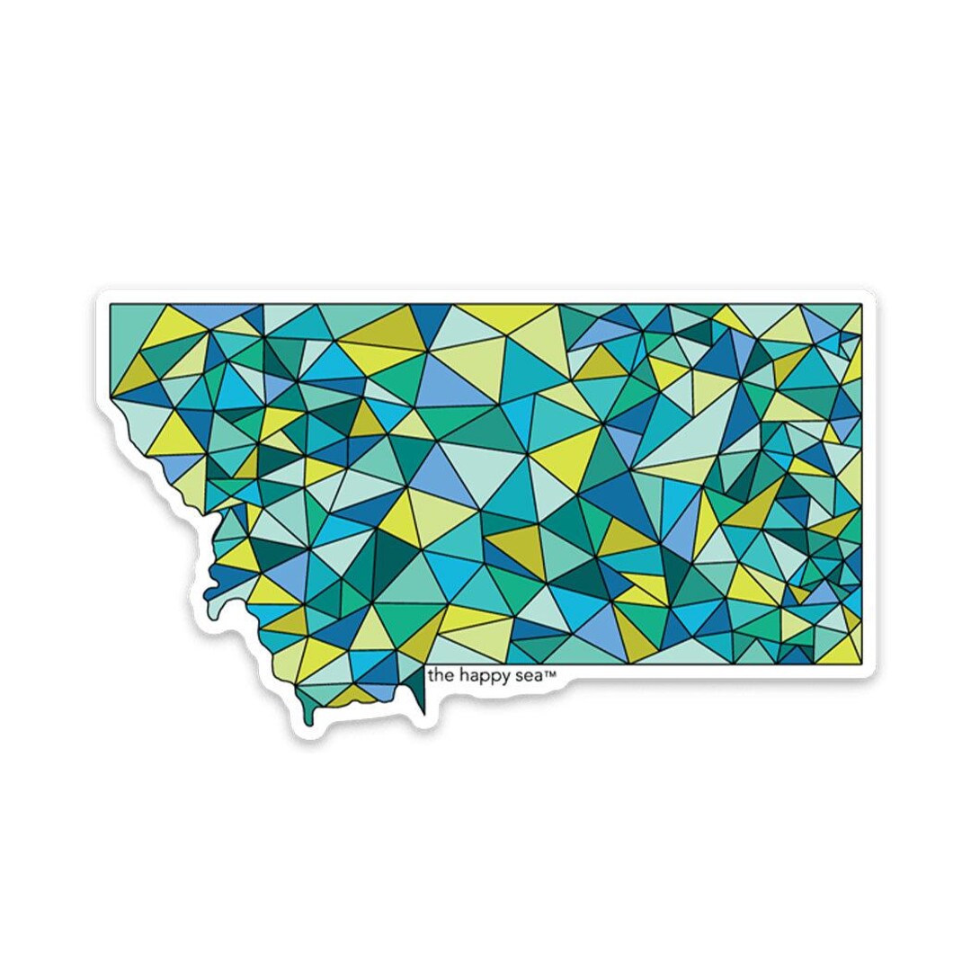 The 4" Montana Vinyl Sticker - Etsy