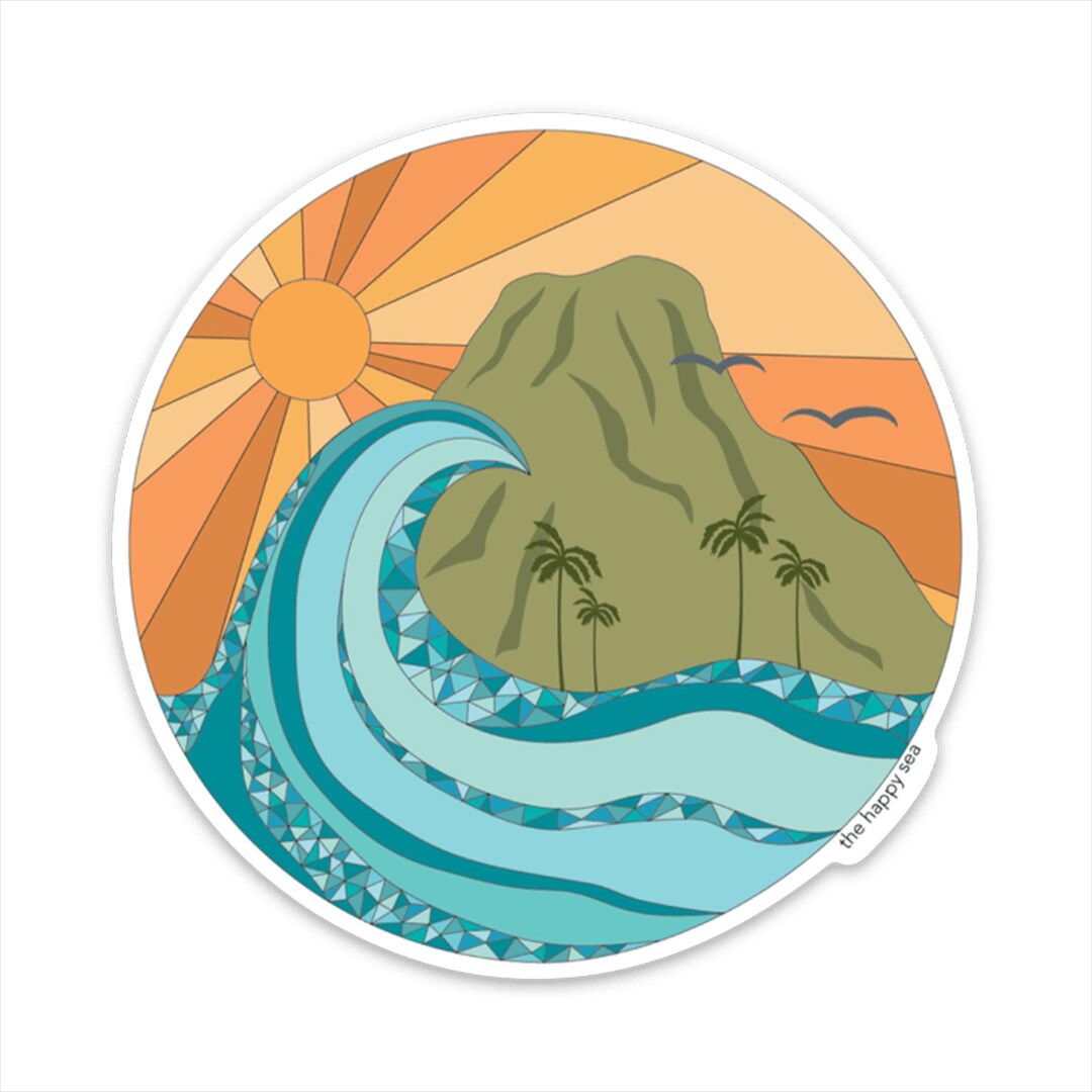 The 4" Enjoy the Now Vinyl Sticker - Etsy
