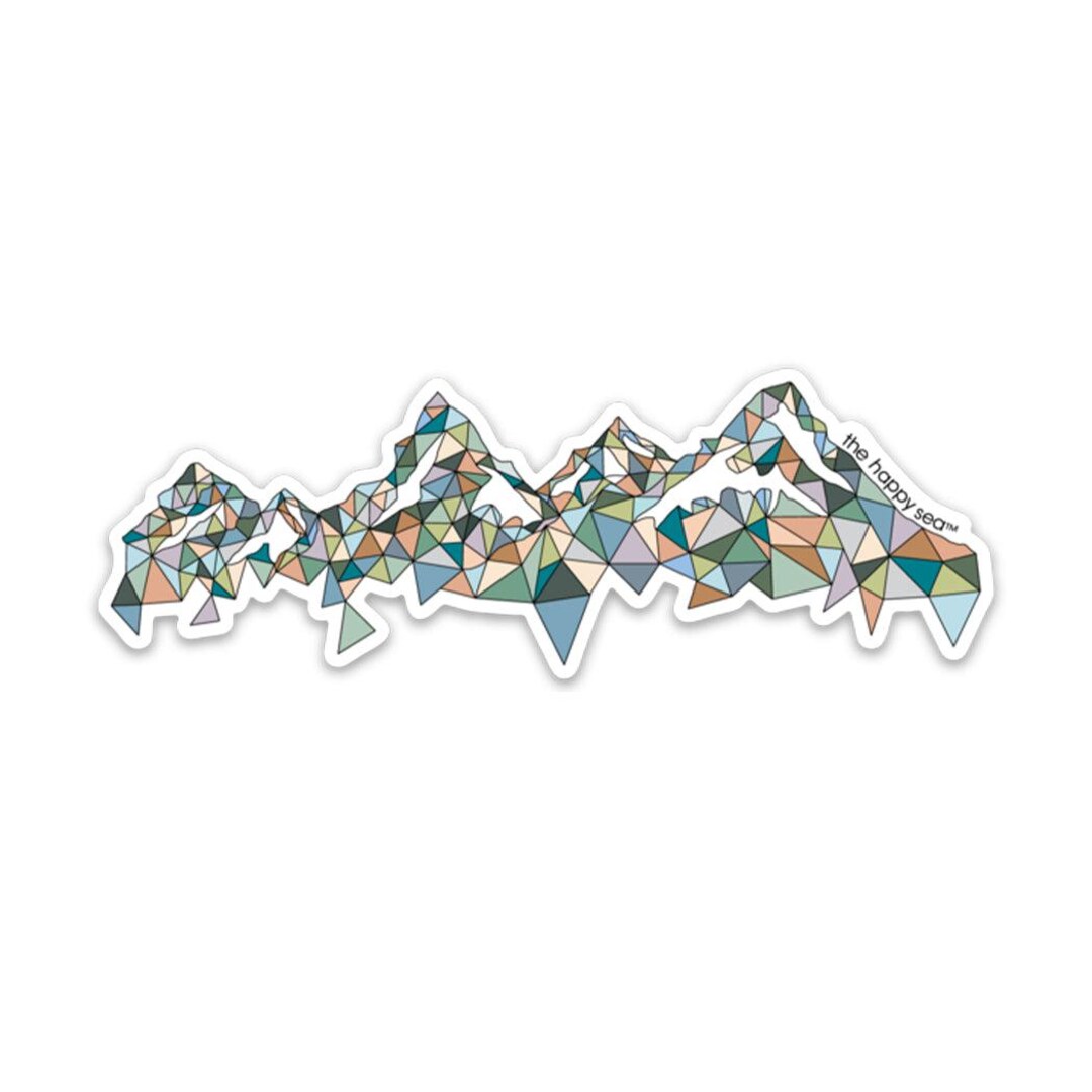 The 4.5" Mountain Vinyl Sticker - Etsy