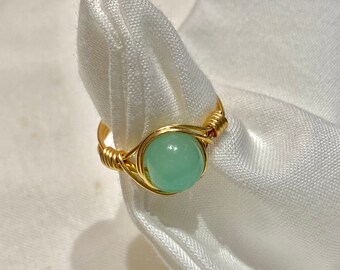 Sage Green Ring | Etsy