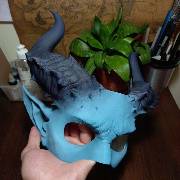 Gargoyle Mask - Etsy