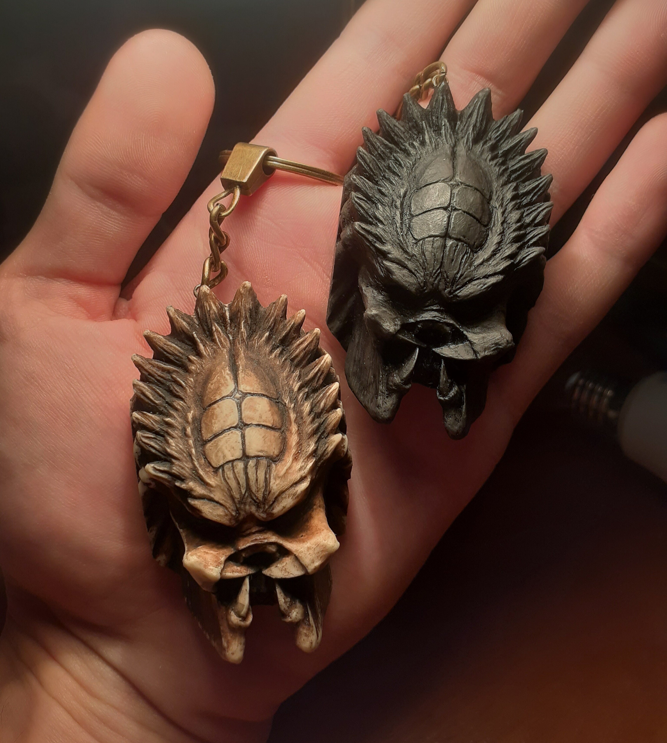 Keychain Predator Head - Etsy