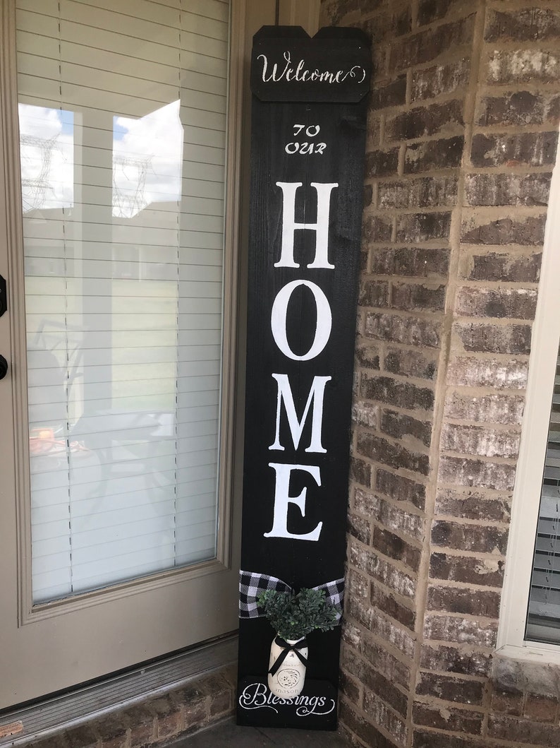 Welcome Front Door Lighted Sign - Etsy
