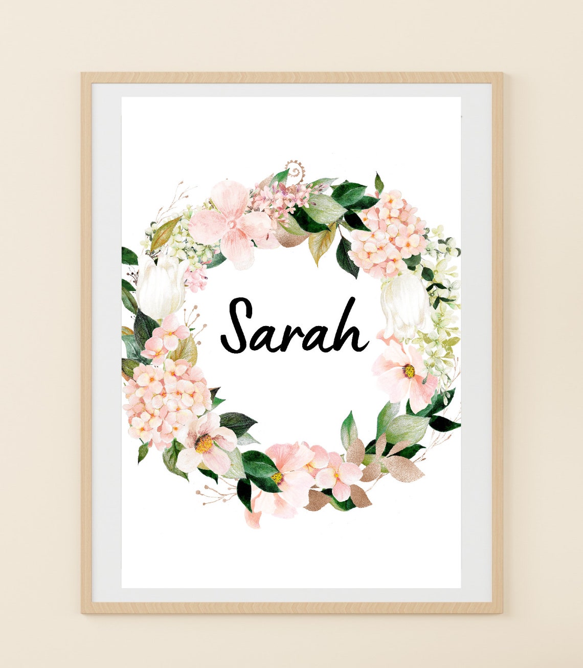 Custom Name Wall Art Personalized Printable Digital Name | Etsy