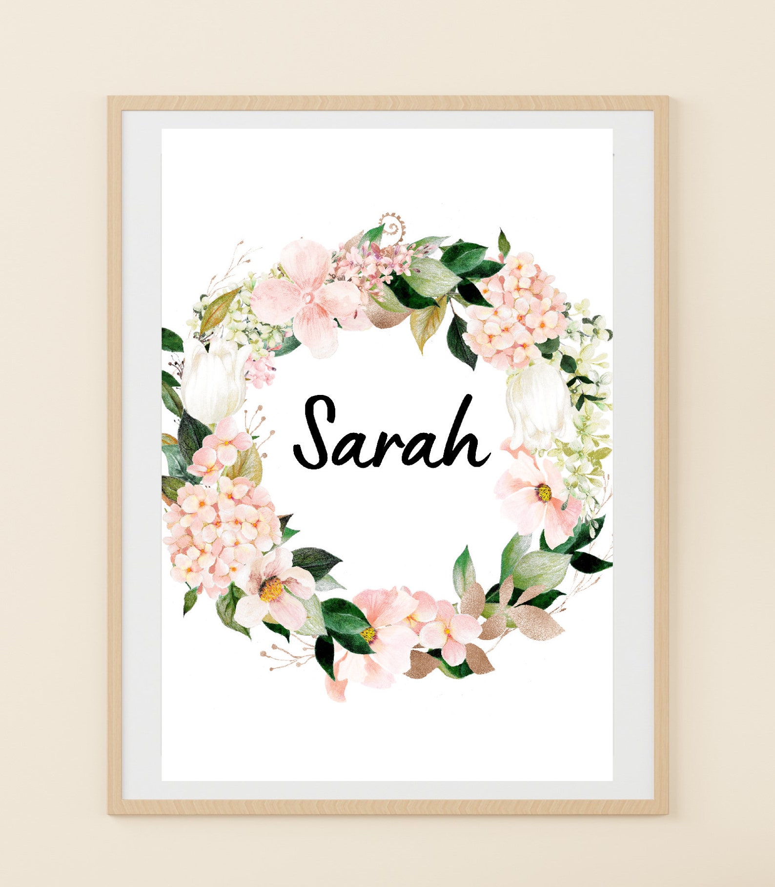 Custom Name Wall Art Personalized Printable Digital Name | Etsy