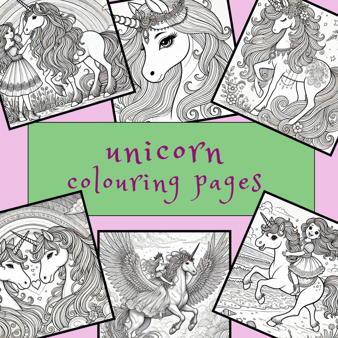 Unicorn Colouring Pages | Colouring Pages for Girls | Colouring Pages ...