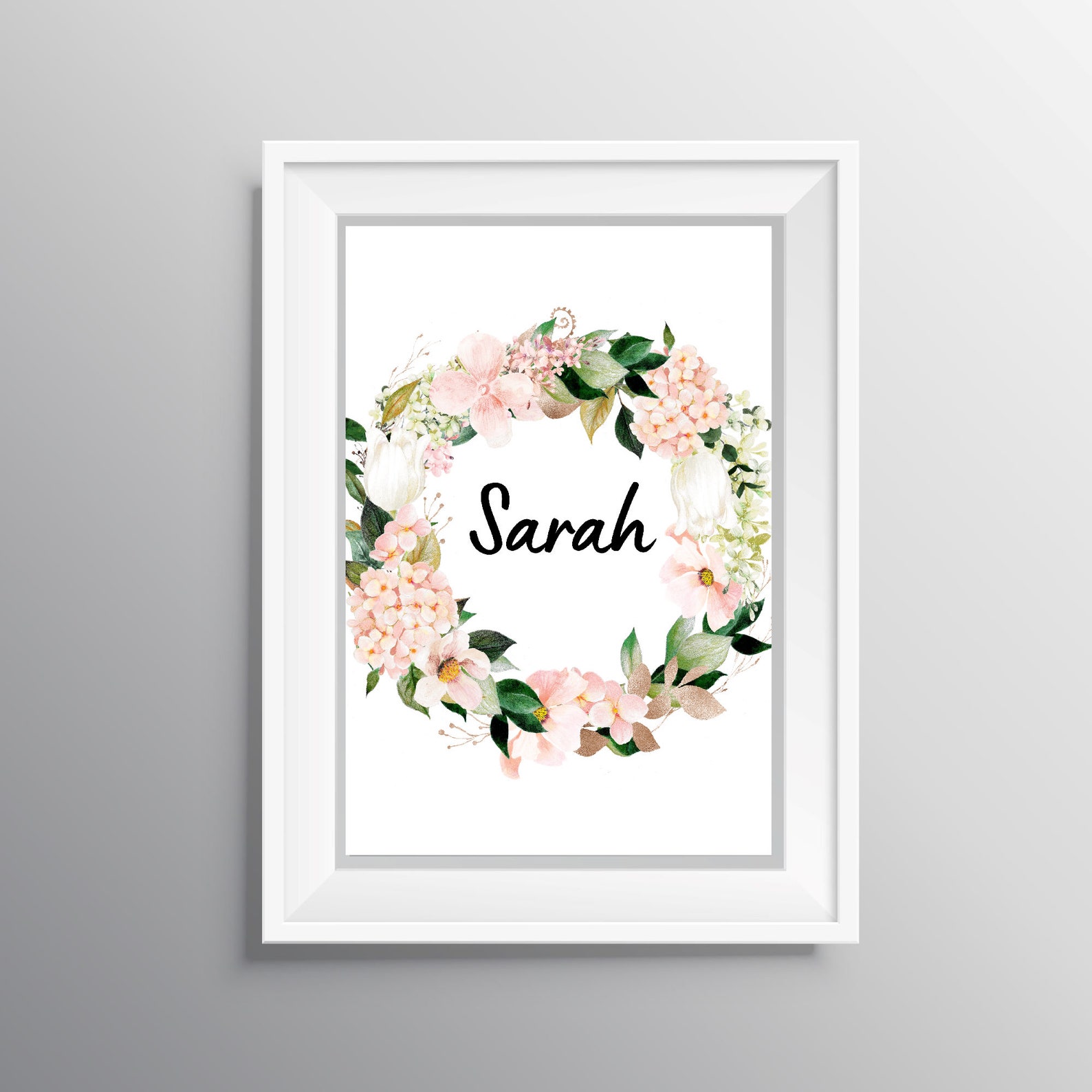 Custom Name Wall Art Personalized Printable Digital Name | Etsy