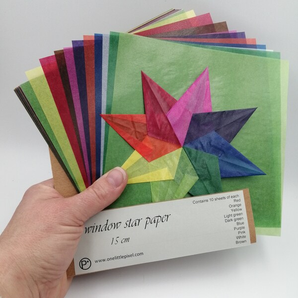 Sheets of Paper Windows - Etsy