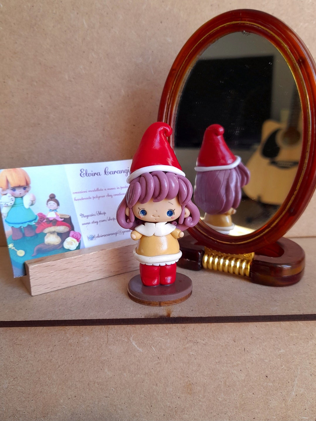 Chubby Figures Anime Figurine Fanart Elvira Carangi Miniatures - Etsy