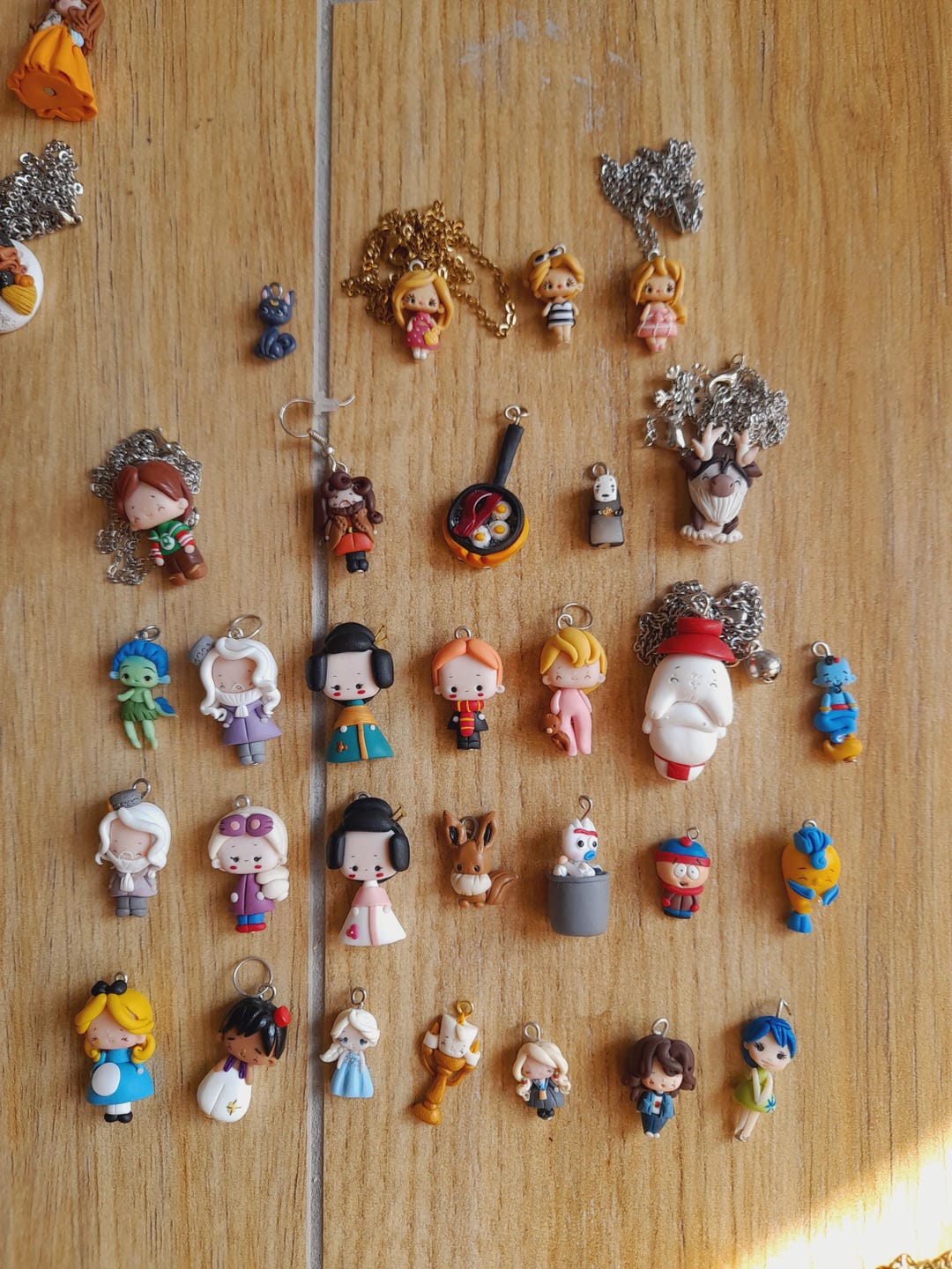 Kawaii Polymer Clay Charm Pendant and Handmade Fimo Nerd Jewelry Fimo ...