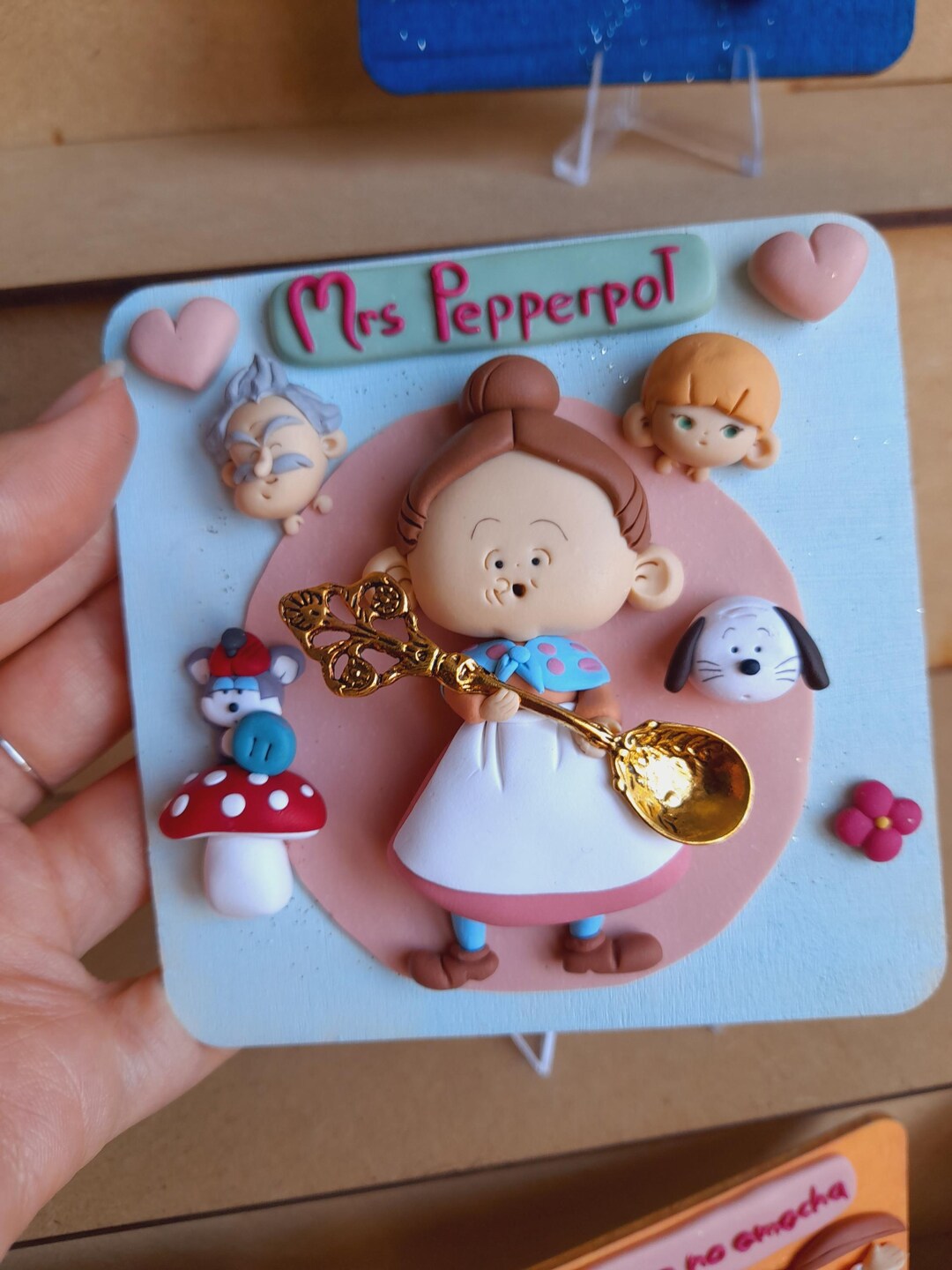 PREORDER PRE-SALE Picture Frame Frame Signora Minù Mrs Pepperpot Spoon ...