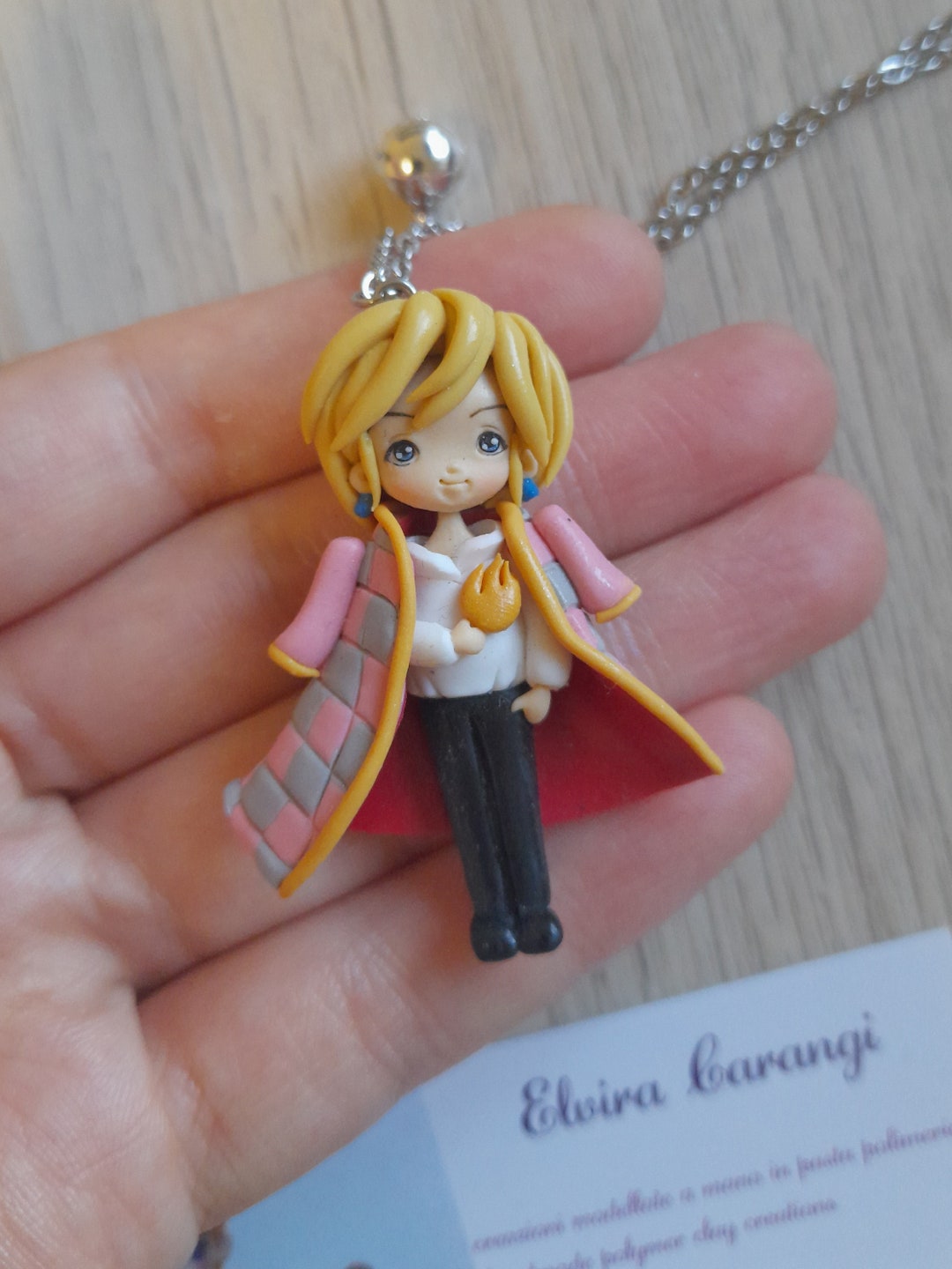 Necklace Necklace Boa Hancock Anime Manga Clay Fimovintage Nerd Jewelry ...