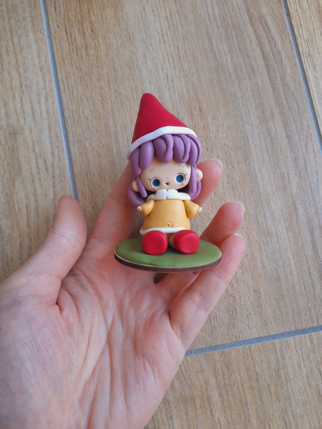 Memole Figure Figurine Clay Polymer Clay Handmade Fimo Polymer Clay - Etsy