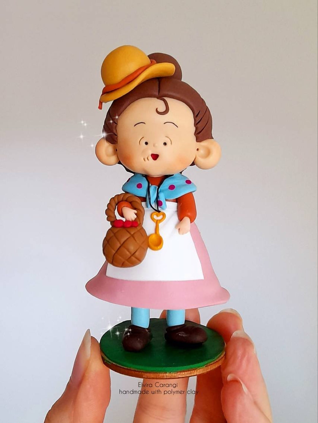 PREORDER PRESALE Figurine Figure Mrs Figure Charm Doll Polymer Clay ...
