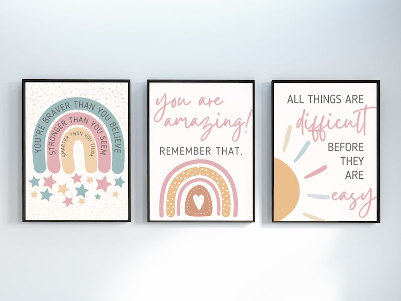 Inspirational Teacher Wall Art | Classroom Art | Gift for Teacher ...