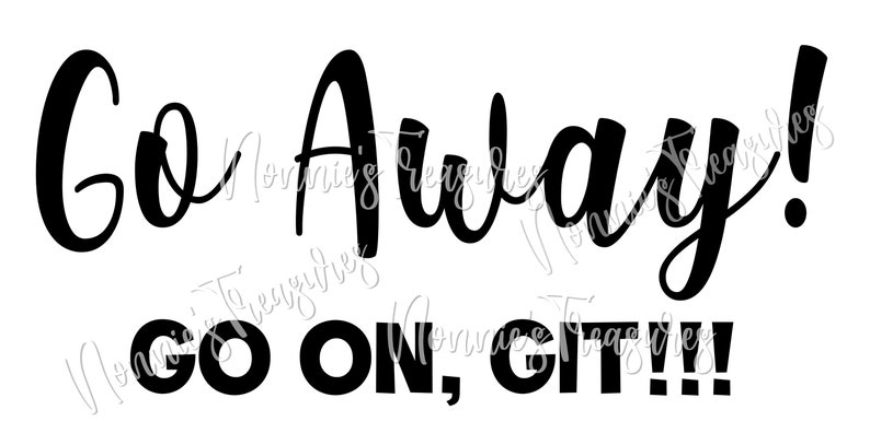 Go on Git Digital Download - Etsy