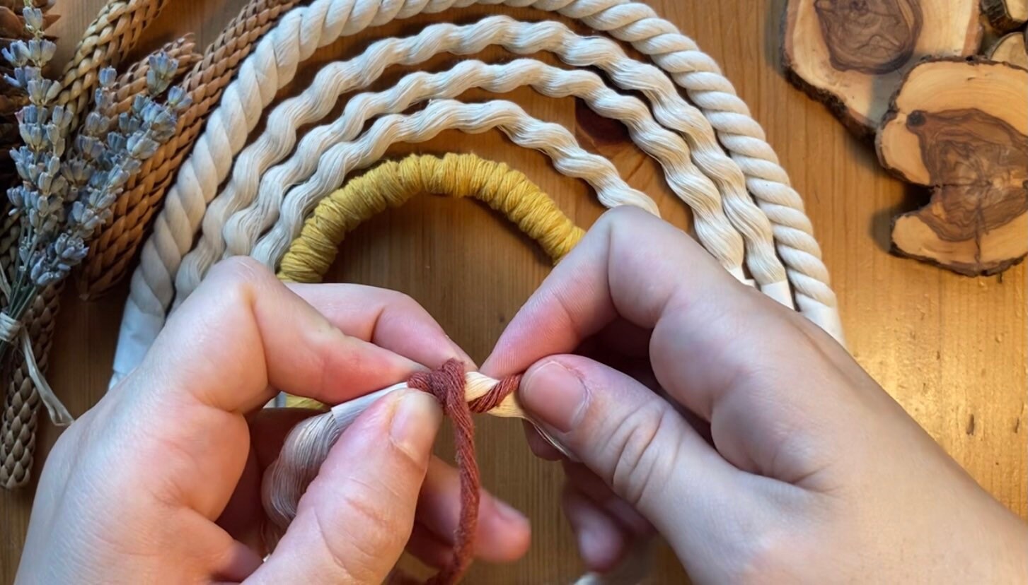 DIY Macrame Rainbow KIT /macrame Tutorial /craft for Kids or Adult ...