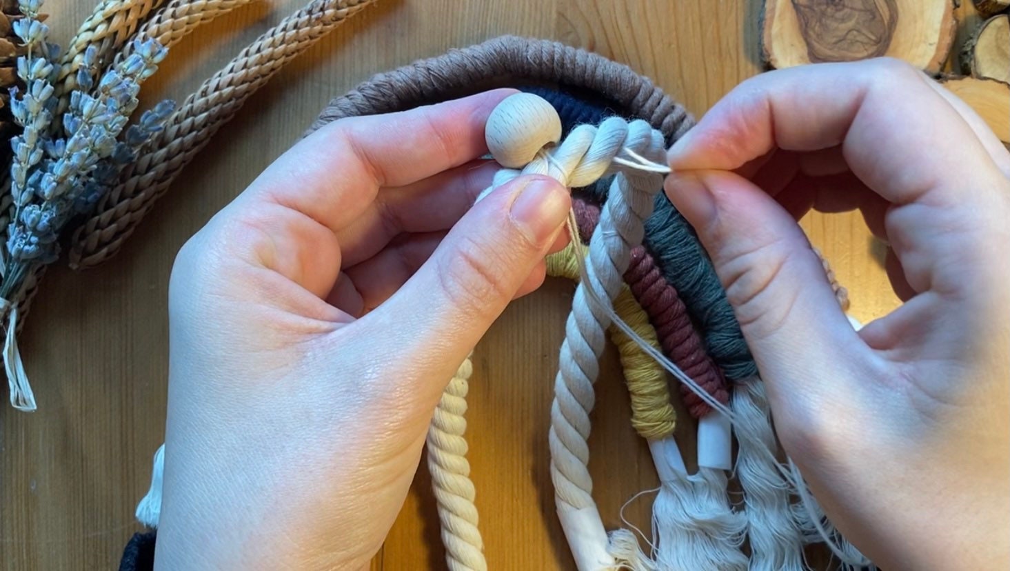 DIY Macrame Rainbow KIT /macrame Tutorial /craft for Kids or Adult ...