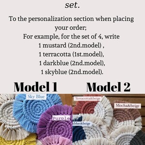 DIY Macrame Coasters KIT /macrame Tutorial /boho Macrame Coaster ...